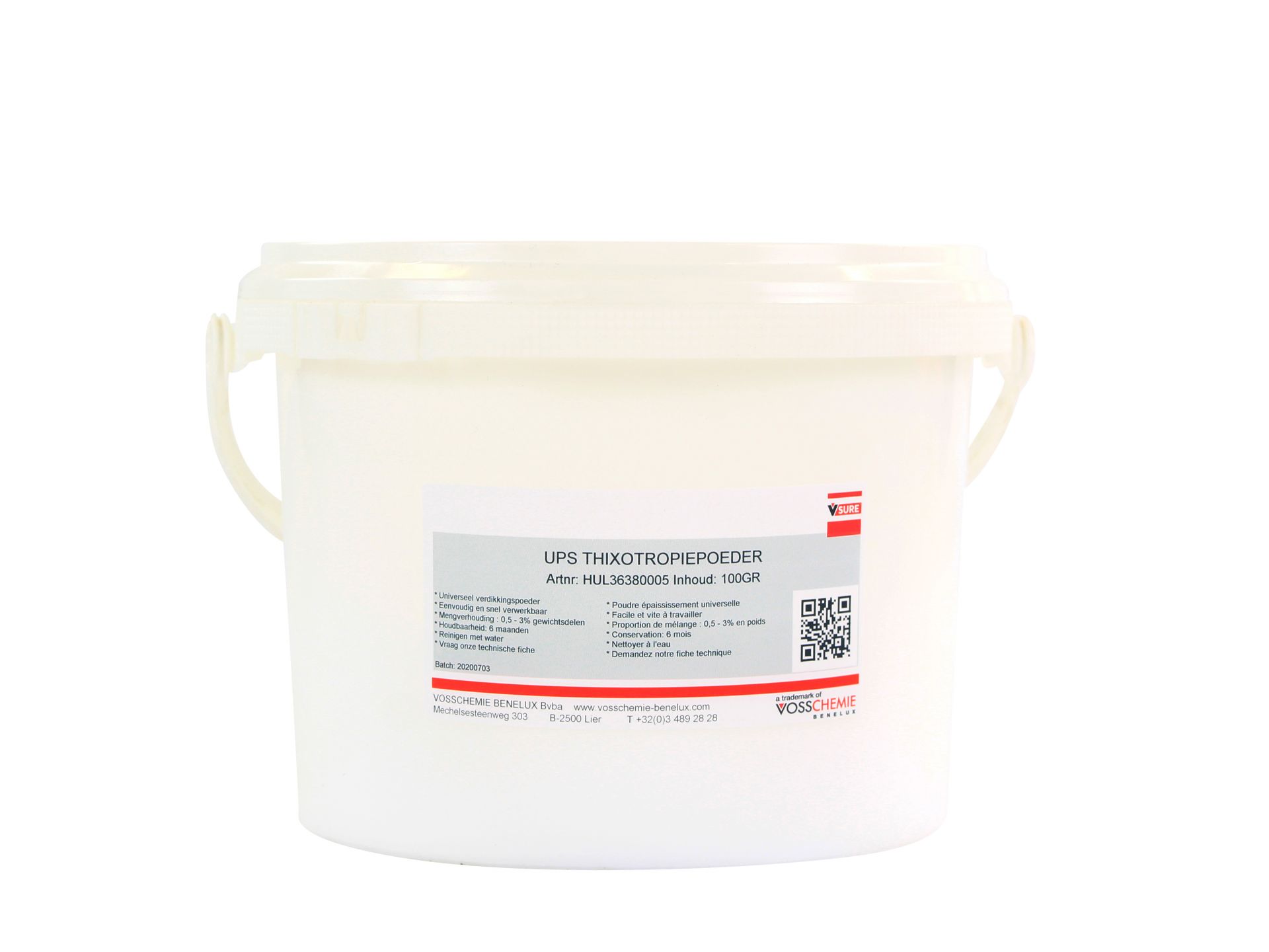 Thixotropy powder - Thickener for polyester 100 g - V-Sure