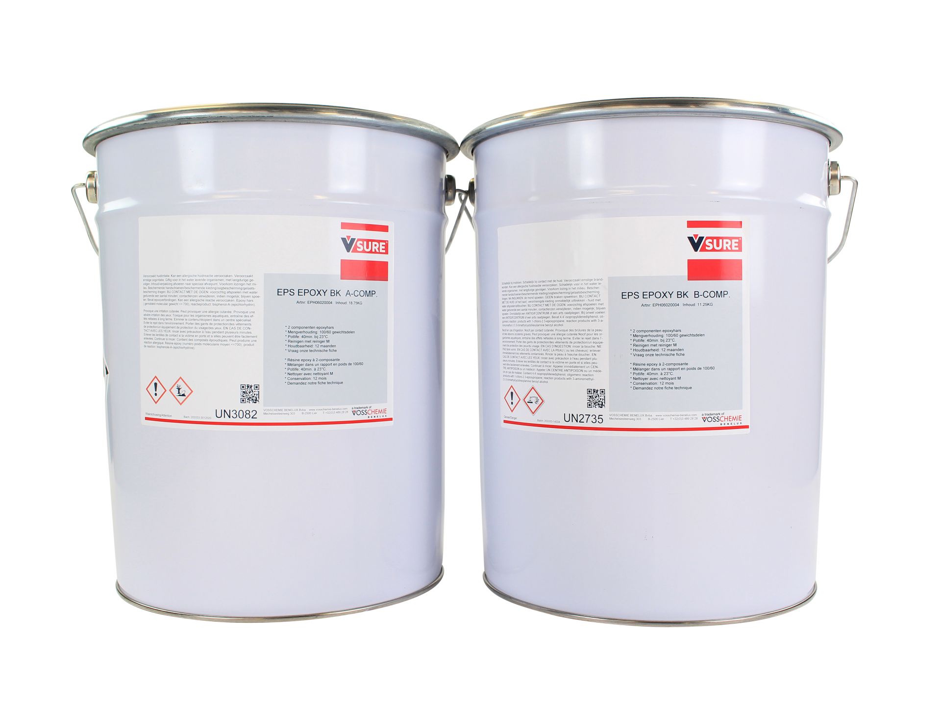 Epoxy casting resin - Laminating resin - Liquid epoxy 30 kg - V-Sure